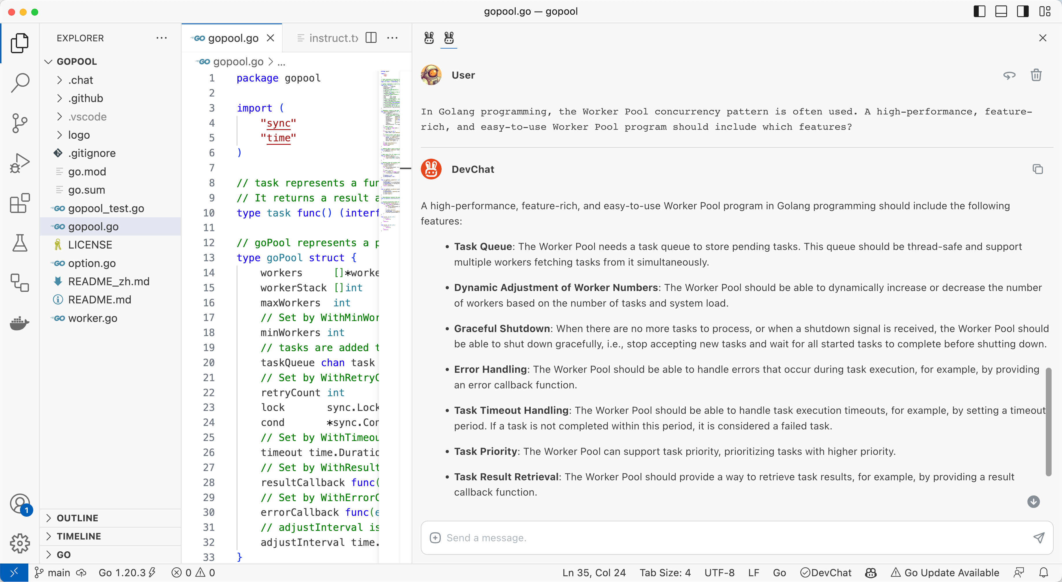 In Just 3 Days I Used Gpt 4 To Generate The Top Performing Golang Worker Pool On The Internet